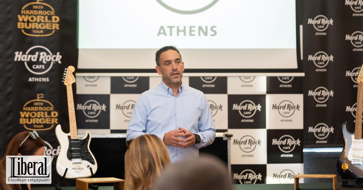 Το Hard Rock Cafe Athens παρουσιάζει το ATHENA BURGER: Μια Αθηναϊκή ...