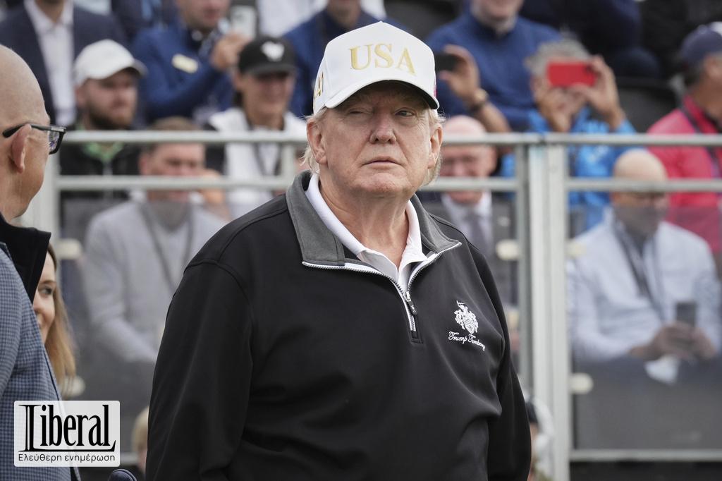 Τραμπ: Εγκαινίασε ένα νέο γήπεδο γκολφ στη Σκωτία σε ένα ταξίδι με πλούσιες εμπορικές ...